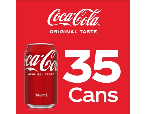 Coca-Cola Soda Cans 12 fl oz (35-pk)