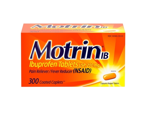 Motrin IB 200mg Ibuprofen Caplets 300 ct