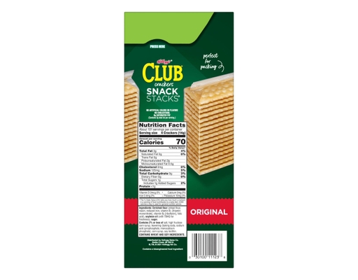Club Crackers Snack Stacks Original 2.08 oz (24-pk)