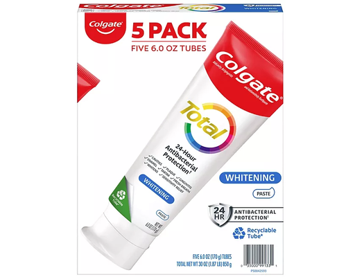 what does colgate total do