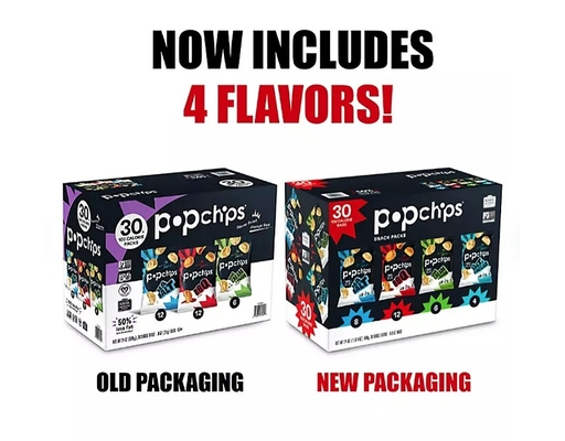 Popchips Variety Pack 0.8 oz (30-pk)