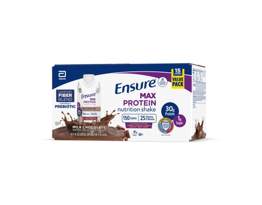 Ensure Max Protein Nutrition Shake, 30g Protein, 11 oz. 15 count