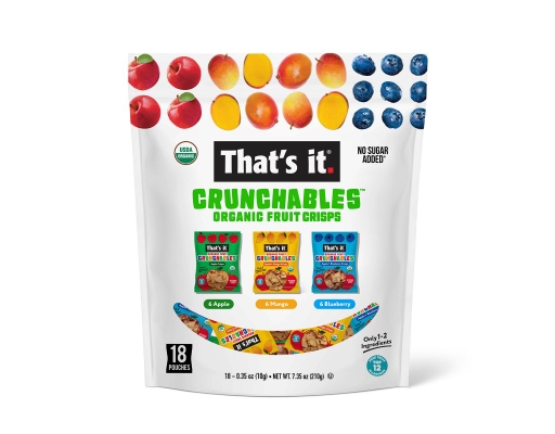 That's It Crunchable Variety Pack, 18 pack
