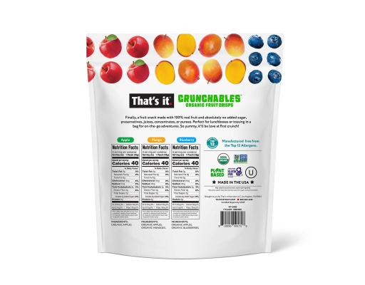 That's It Crunchable Variety Pack, 18 pack