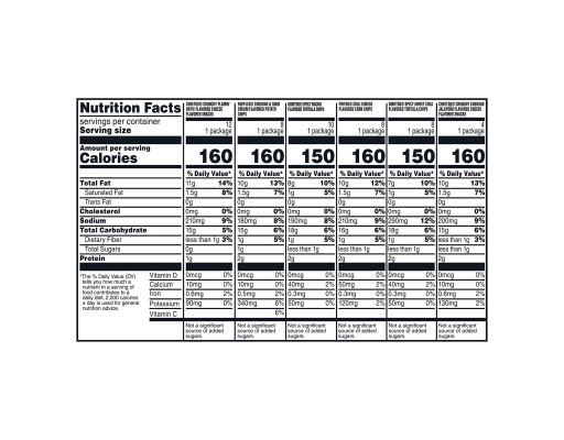 Frito-Lay Bold Mix, Variety Pack Chips, 50 pack