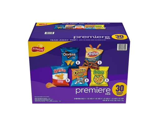 Frito-Lay Premiere Mix Variety Pack Chips, 30 pack