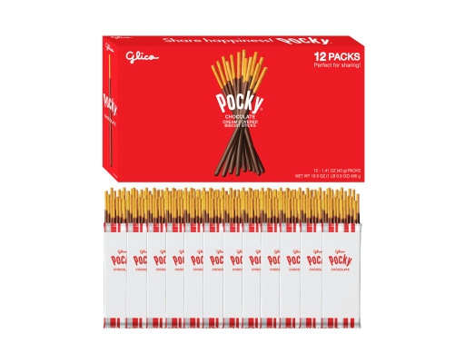 how much pocky is in one box