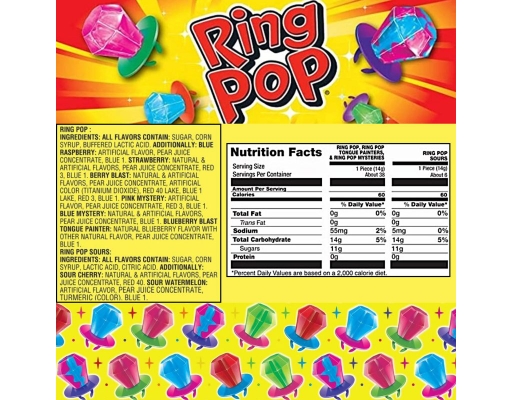 pop ring flavors