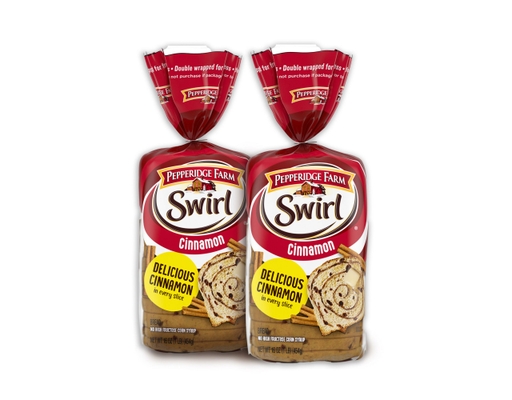 Pepperidge Farm Cinnamon Swirl Bread 16 oz (2-pk)