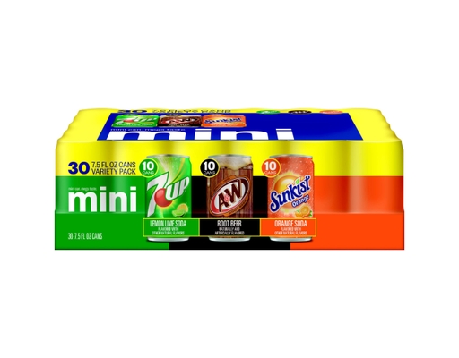 Keurig Mini Soda Cans Variety Pack 7.5 fl oz (30-pk)