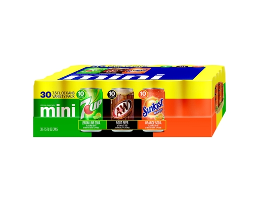 Keurig Mini Soda Cans Variety Pack 7.5 fl oz (30-pk)