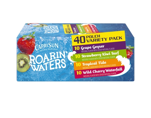 Capri Sun Roarin' Waters Pouches Variety Pack 6 fl oz (40-pk)
