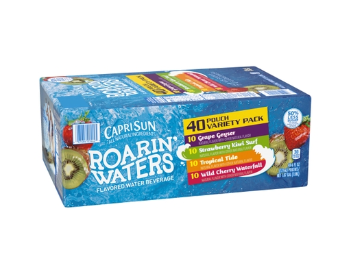 Capri Sun Roarin' Waters Pouches Variety Pack 6 fl oz (40-pk)