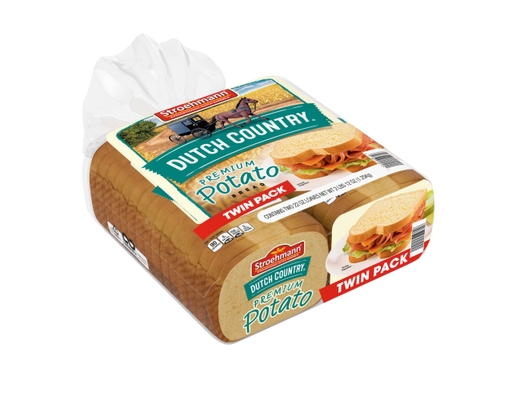 Stroehmann Dutch ctry Premium Potato Bread 22 oz (2-pk)