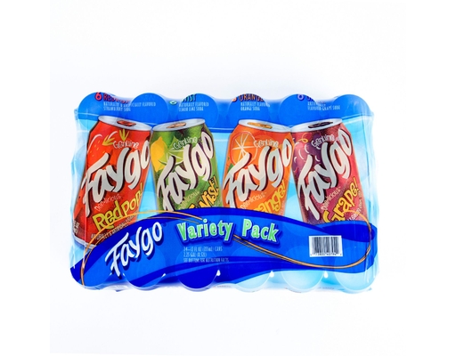 Faygo Soda Variety Pack, 12 oz., 24 cans