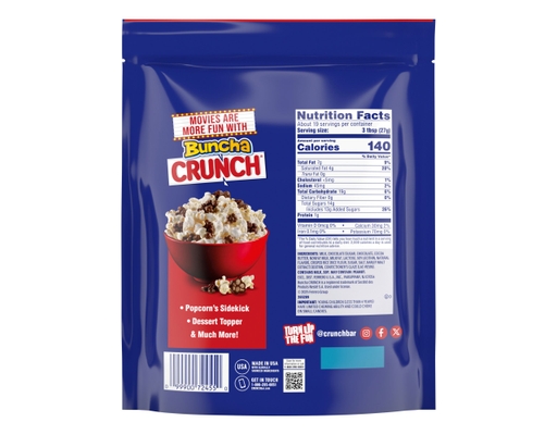 crunch candy bag