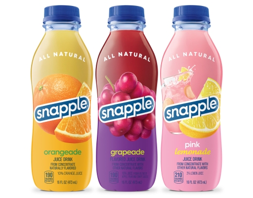 Snapple Juice Drink Variety Pack, Bottles, 16 fl. oz., 18 pack