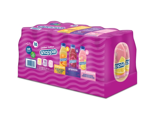 Snapple Juice Drink Variety Pack, Bottles, 16 fl. oz., 18 pack