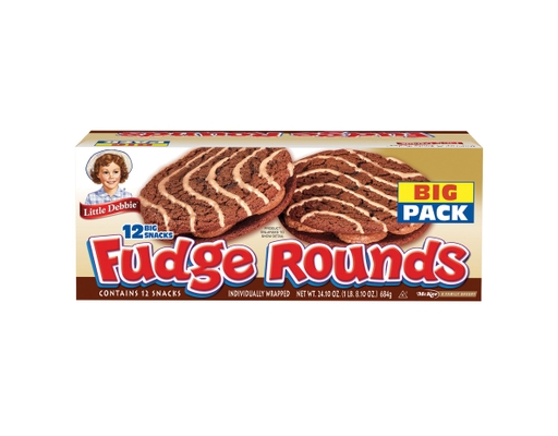 Little Debbie Fudge Rounds 12 ct