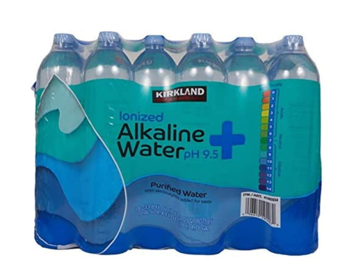 Kirkland Signature Alkaline Water 33.8 fl oz (18-pk)