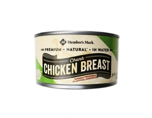 Member's Mark Premium Chunk Chicken Breast in Water 12.5 oz (6-