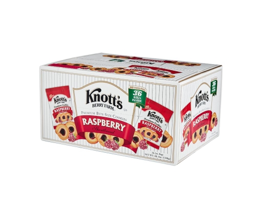 Knott's Berry Farm Shortbread Cookies Raspberry 2 oz (36-pk)