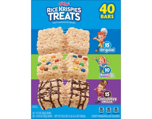 Rice Krispies Treats Variety Pack, 40 count