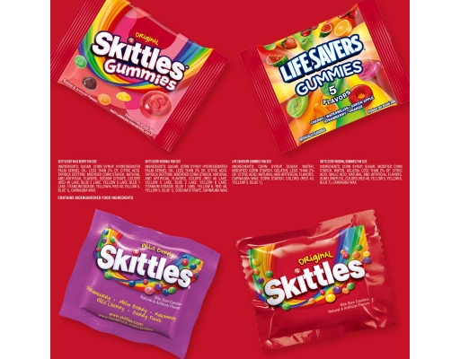 Skittles & Lifesavers Variety Pack, 100 count