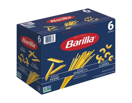 Barilla Pasta Variety Pack 16 oz (6-pk)