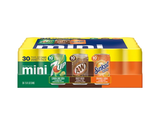Keurig Mini Soda Cans Variety Pack 7.5 fl oz (30-pk)
