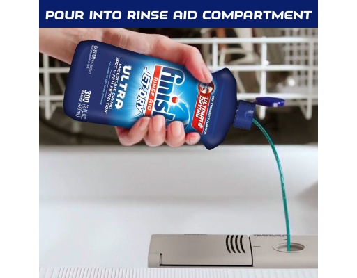 Finish Jet-Dry Ultra Rinse Aid Dishwasher Rinse & Drying Agent