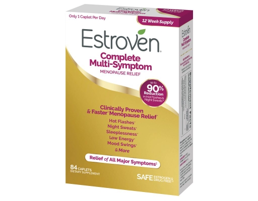 Estroven Complete Multi-Symptom Menopause Relief Caplets 84 ct