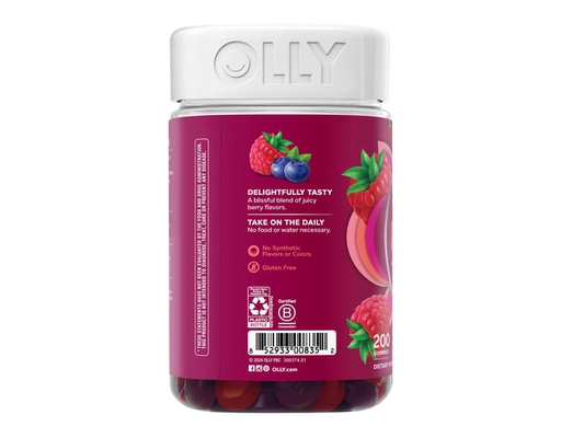 OLLY Women's Multivitamin Gummy, 200 Gummies
