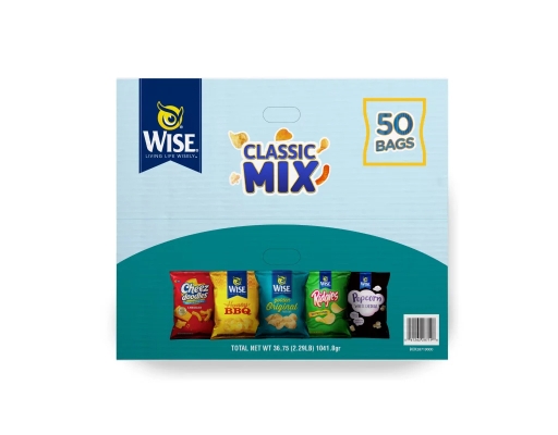 Wise Snacks Grab & Snack Variety Pack 50 ct
