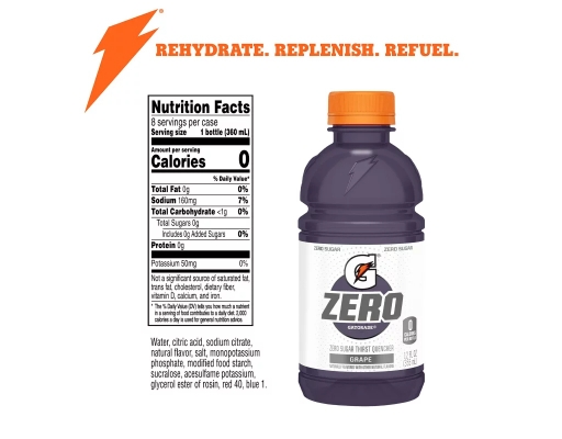 gatorade zero