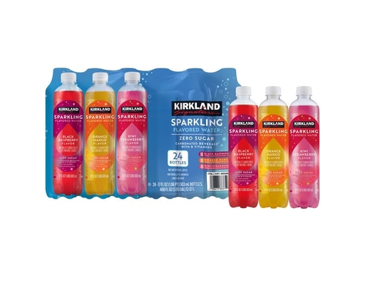 Kirkland Signature Sparkling Flavored Water Variety Pack 17 fl