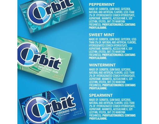 gum pack orbit