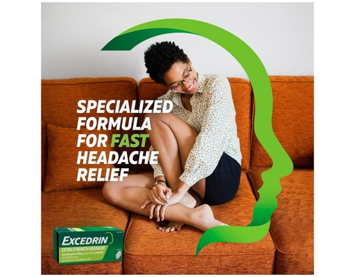 Excedrin Extra Strength Headache Relief Caplets 300 ct