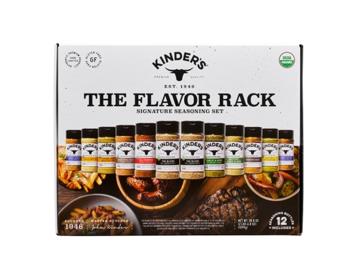 Kinder's The Flavor Rack Signature Seasoning Set, 12 count, 38.8 oz