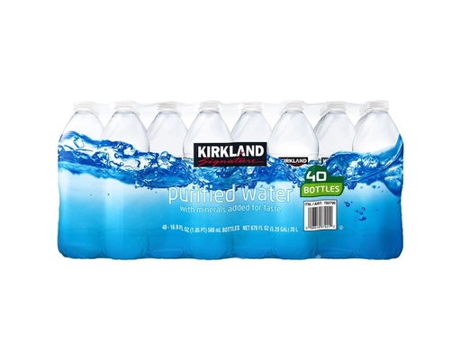 Kirkland Signature Purified Drinking Water 16.9 fl oz (40-pk)