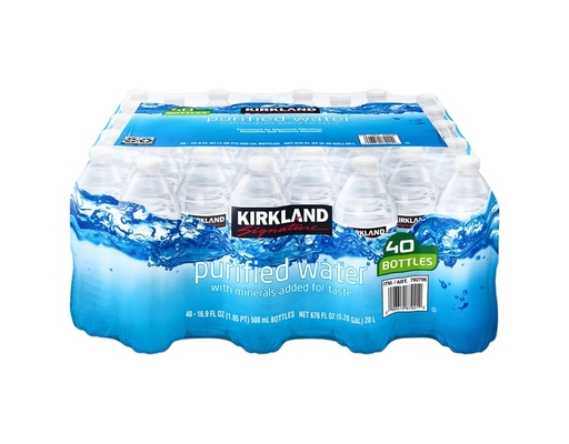 Kirkland Signature Purified Drinking Water 16.9 fl oz (40-pk)