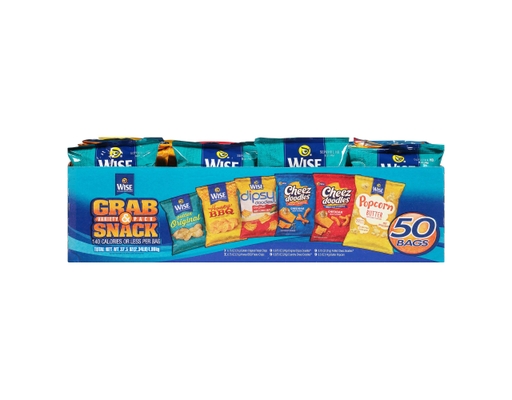 Wise Snacks Grab & Snack Variety Pack 50 ct