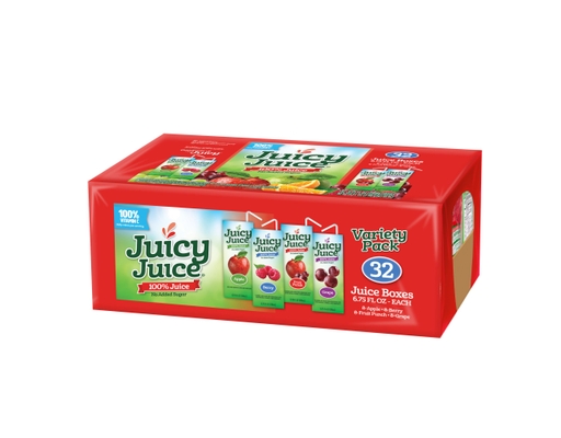 Juicy Juice 100% Juice Boxes Variety Pack 6.75 fl oz (32-pk)
