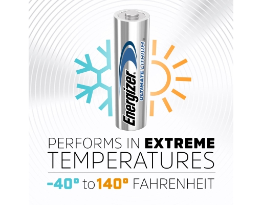 Energizer Ultimate Lithium Batteries AA 18 ct