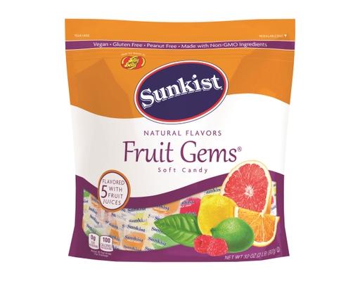 Sunkist Fruit Gems Soft Candy 32 oz