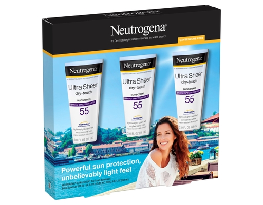 Neutrogena Ultra Sheer Dry-Touch Broad Spectrum 55 SPF Sunscreen