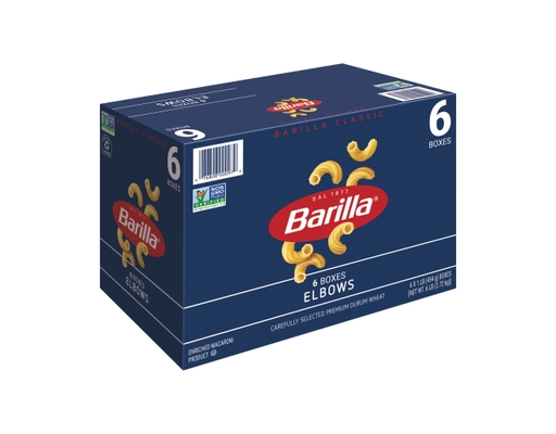 Barilla Pasta Elbows 16 oz (6-pk)