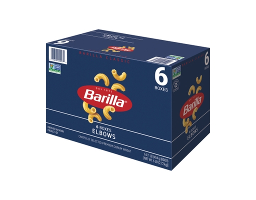 Barilla Pasta Elbows 16 oz (6-pk)