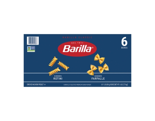 Barilla Pasta Variety Pack 16 oz (6-pk)