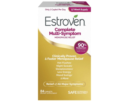 Estroven Complete Multi-Symptom Menopause Relief Caplets 84 ct